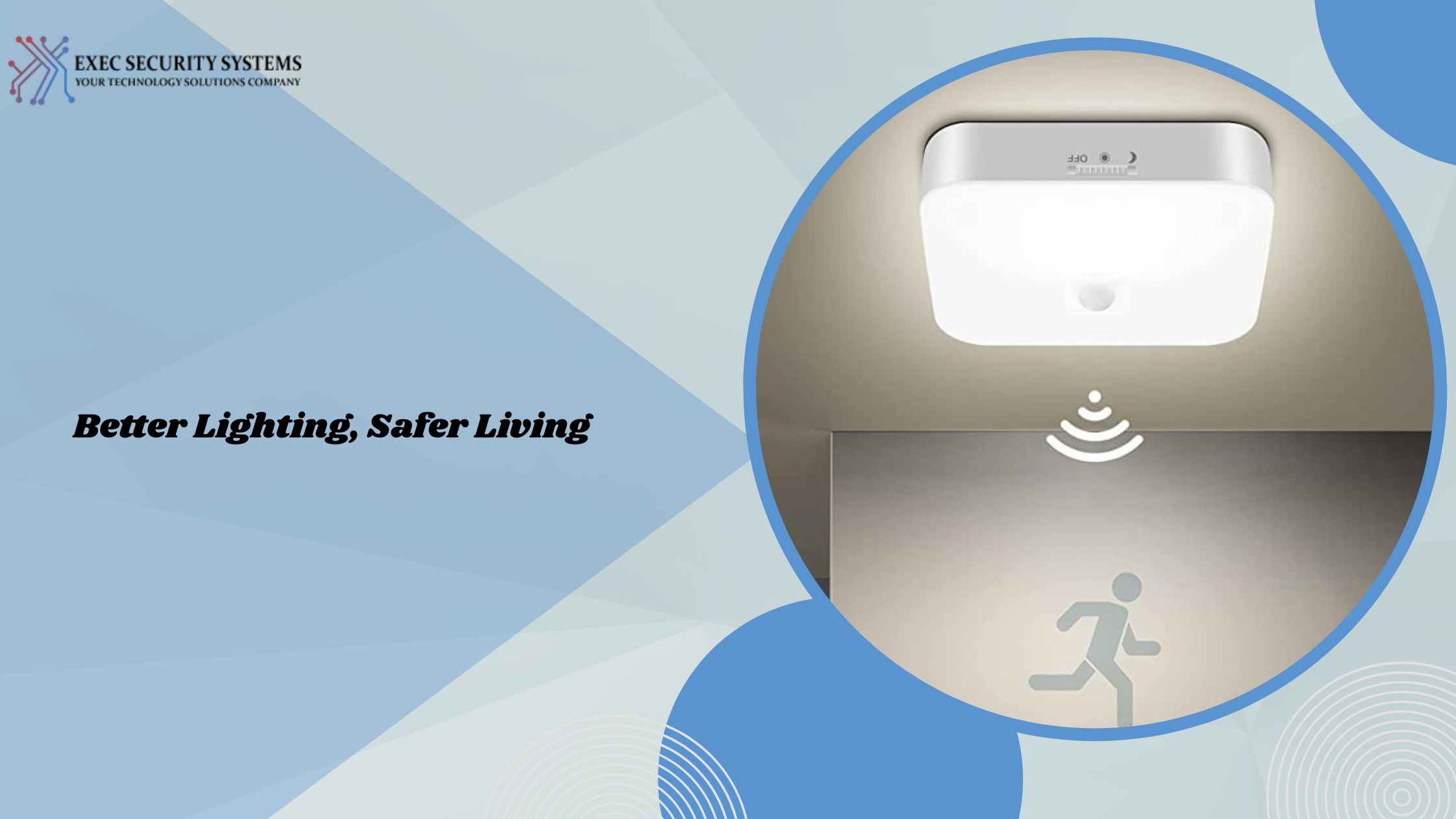 Outdoor Motion Sensor Installation | Exec Security Services